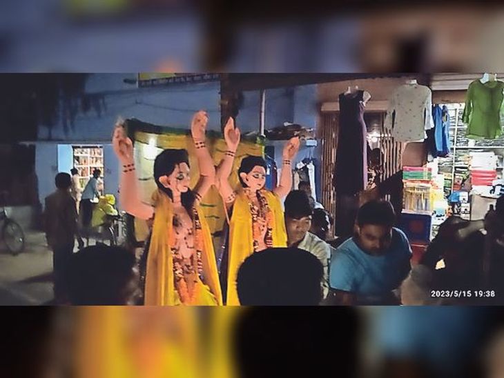 Puja of Gaurang Mahaprabhu held at Panjwara Sati Kali Temple completed ...