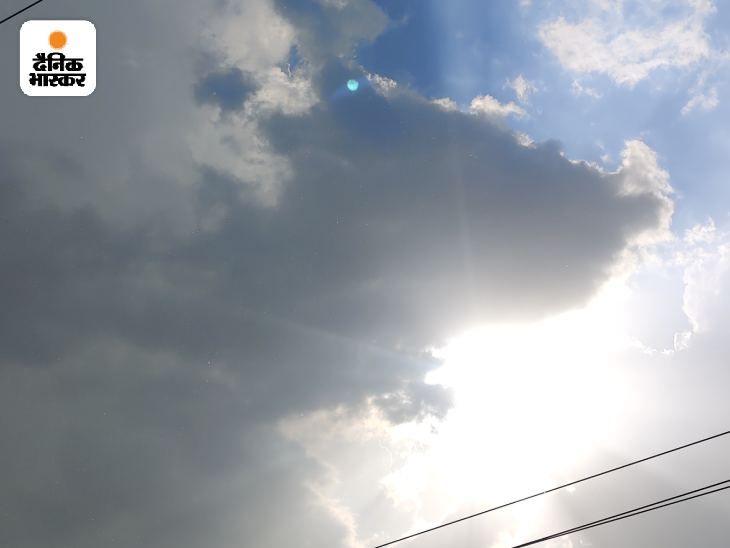 Sunny in the morning, drizzle in the evening | इंदौर में शाम होते ही ...