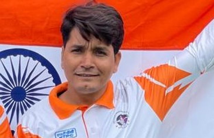 Bikaner's Shyam Sundar won gold medal for India in Para World Ranking ...