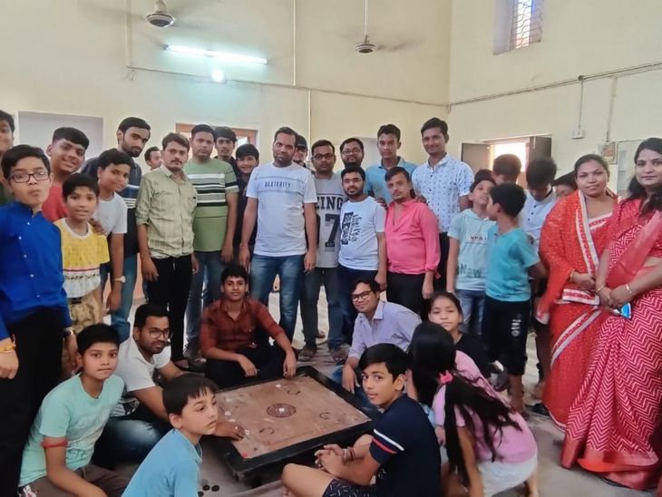 Carrom and musical chair race competition was organized on the first ...