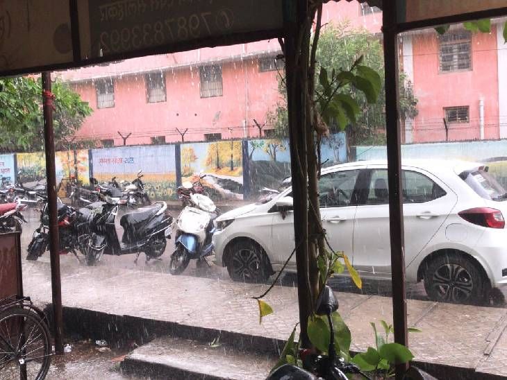 Weather changed in Rewa: relief from heat after 30 minutes of rain ...