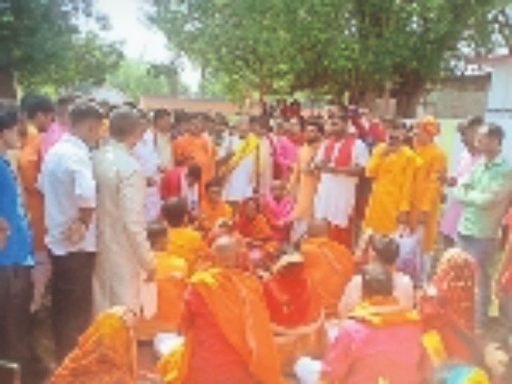 Kalash Shobha Yatra taken out for Shiv Shakti Mahayagya cum Bhagwat ...