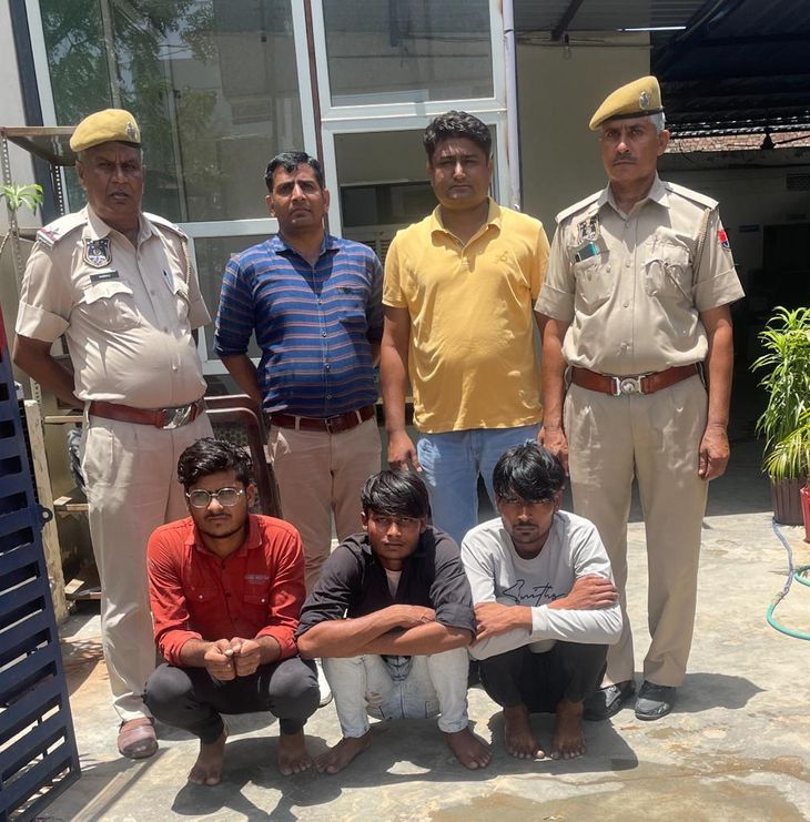 Two days ago, there was an incident at the CBI gate, looted with a bike ...