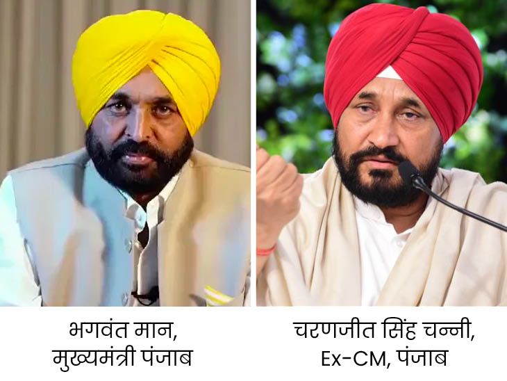 CM Bhagwant man VS Ex-CM Charanjit Singh Channi; Bribe From Player Case | Tweet To Share ...