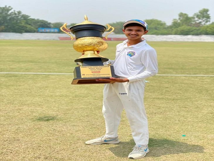 Jaipur's Aryaman Sharma was man of the match in the final match, all ...