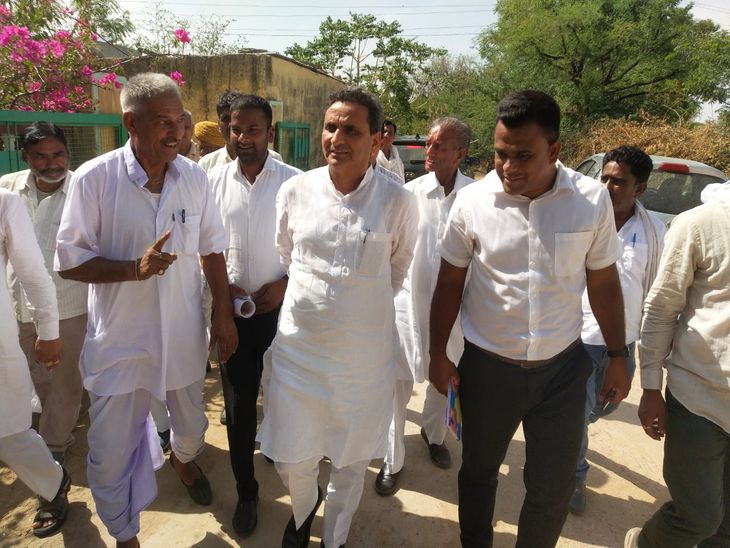 RTDC Chairman Dharmendra Rathore visited villages, met common people ...