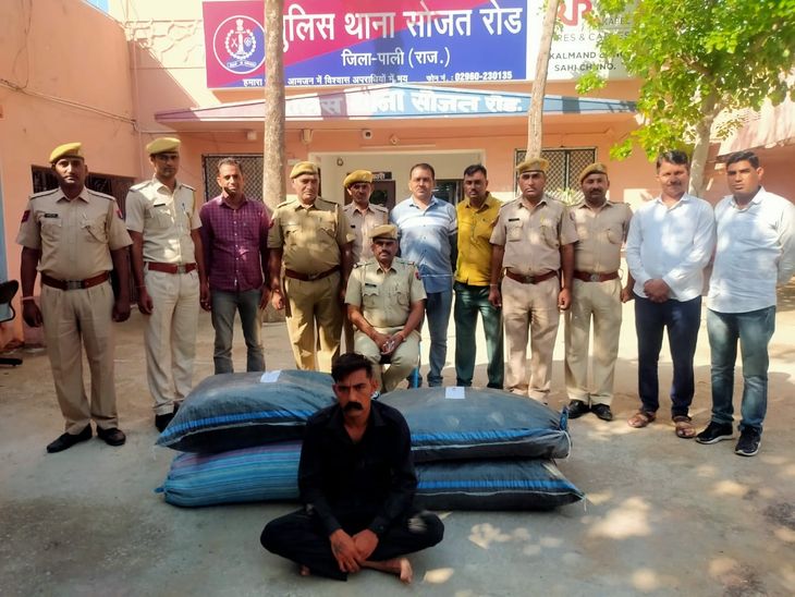 Accused arrested with 68 kg doda post Dabish in Bhesana village of ...