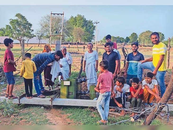 Electricity supply stopped in Maharajpura village for 5 days, villagers ...