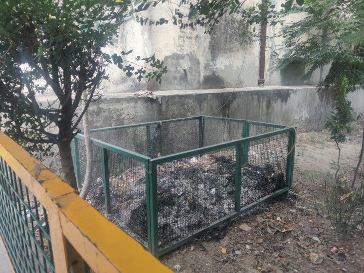 Incidents of burning of garbage in compost pit are not stopping