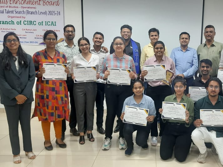 Winners honored, will now participate in regional competition | ICAI ...