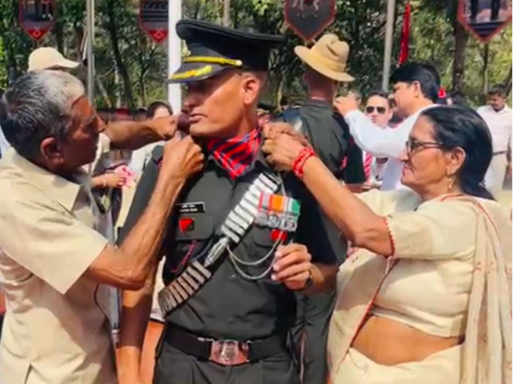 Sachin Rana of Meerut passed the SSB exam | सेना में लेफ्टिनेंट बना ...