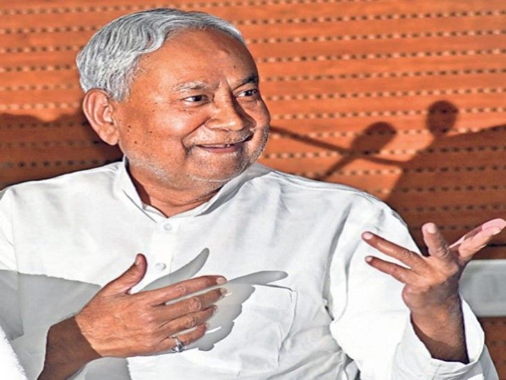 Nitish got angry, said - We have given the best land, don't know what ...