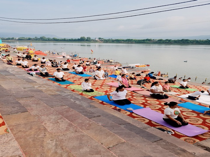 The main program of yoga practice will be held at Sethani Ghat in ...