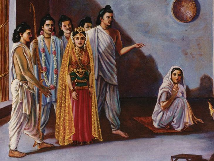 mahabharata lesson, family management tips from mahabharata, kunti and ...