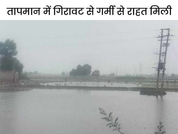 Biparjoy Cyclone Effect | Kaithal Weather Alert, Rainfall, Cloudy Sky ...