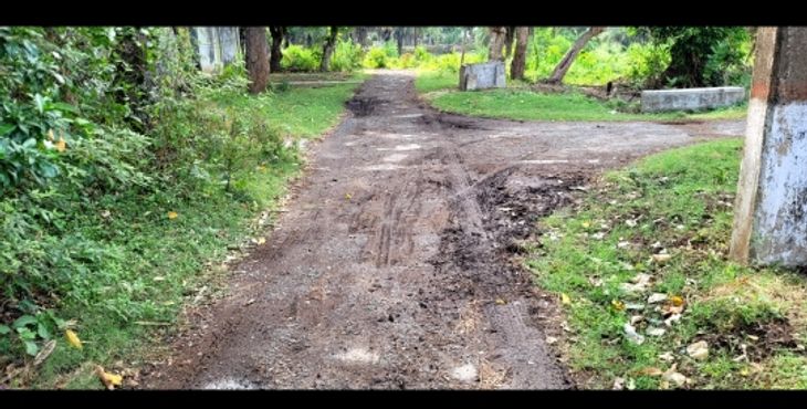The dilapidated and dilapidated road of UCIL Colony became a cause of ...