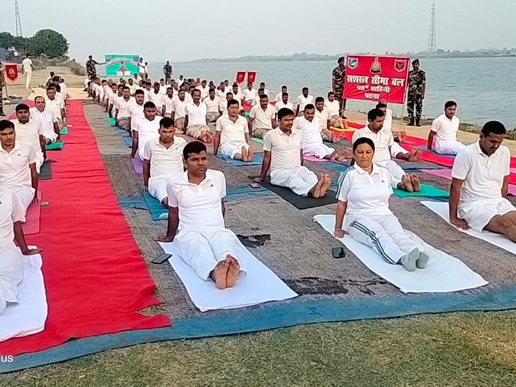 Preparing to celebrate International Yoga Day, local people also ...