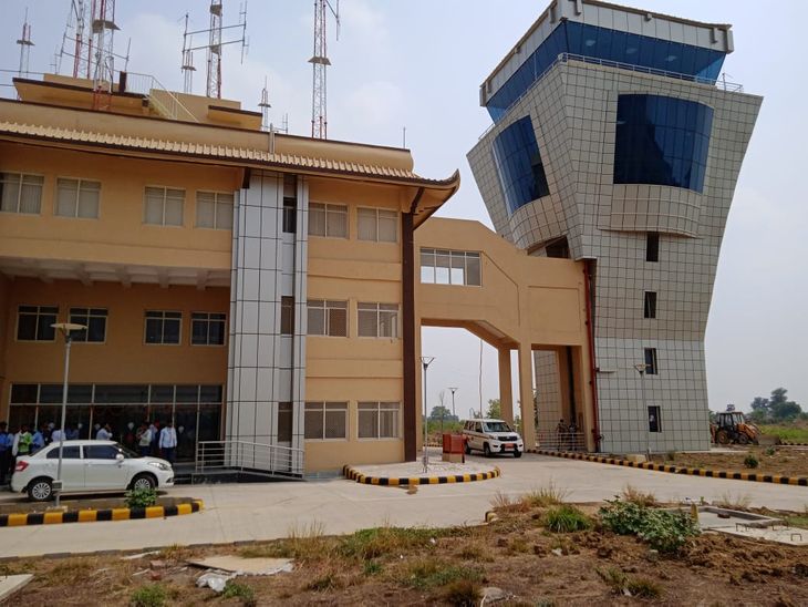 80 feet high ATC tower ready at Gaya airport | गया एयरपोर्ट पर 80 फीट ...