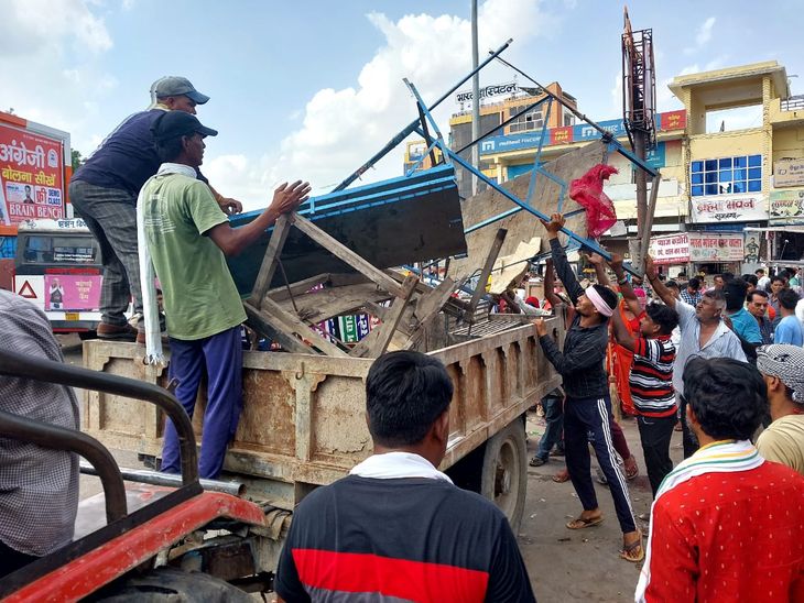 The campaign started from Shastri Pyau to the old bus stand, jam ...
