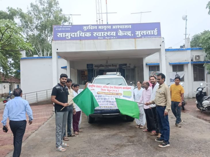 Malaria chariot will roam from village to village flagged off from ...