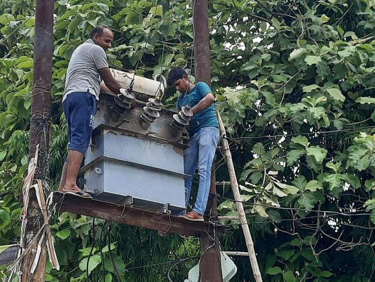 People suffering in the heat, it has been damaged 3 times in 3 days ...
