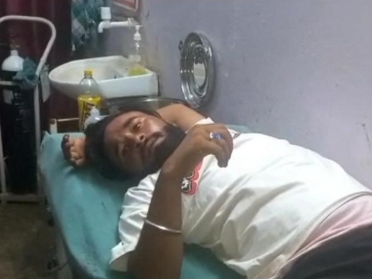 Incident of Iglas police station area, fierce firing from pistols at ...