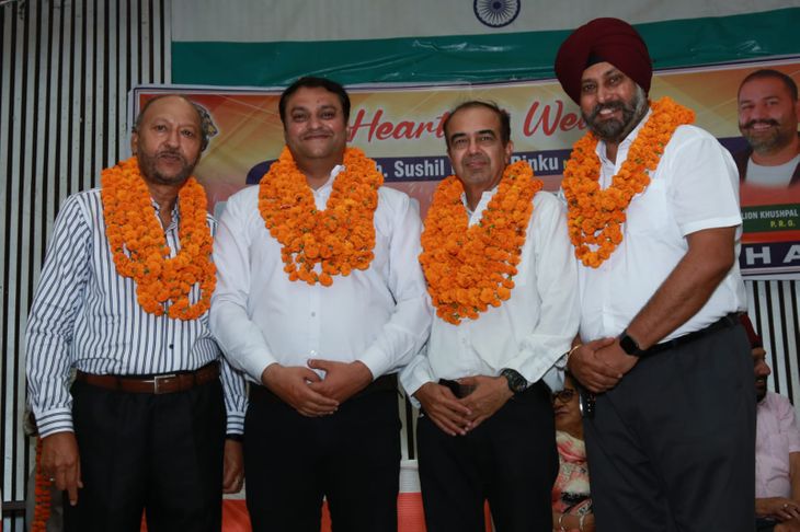 Manish Chopra became the president of Lions Club Jalandhar