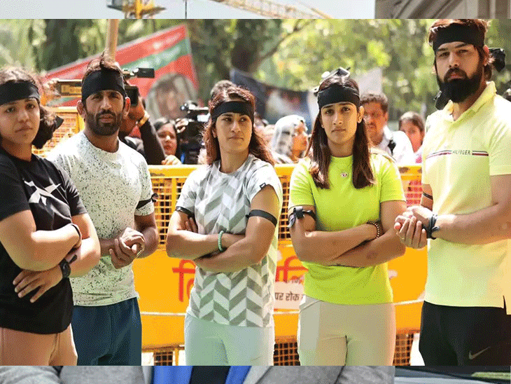 Brij Bhushan Sharan Singh Pocso Case Hearing Update | Sakshi Malik Bajrang Punia Vinesh Phogat ...