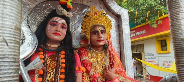 Running ceremony on the birth anniversary of Daksh Prajapati Maharaj ...