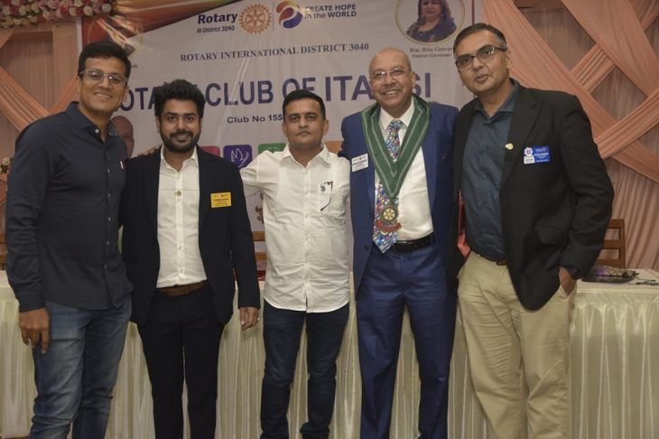 Narayan President, Sandesh became Rotary Club Secretary | नारायण ...