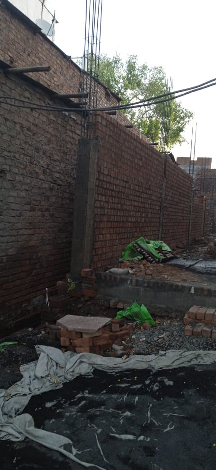 Encroachment on government street, mud spreading due to lack of ...