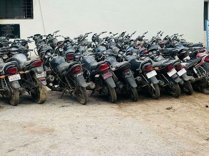 101 vehicles will be auctioned in four police stations of Bhitarwar ...