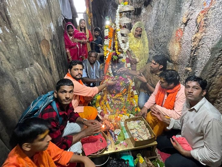 Devotees arrived from Mewar and Marwar for special worship in Amarnath ...