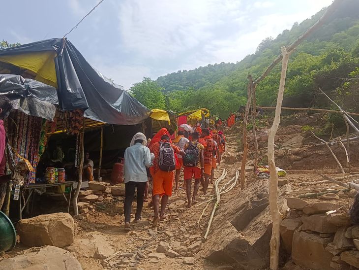 25 thousand Shiva devotees reached Gupta Dham in the night before first ...