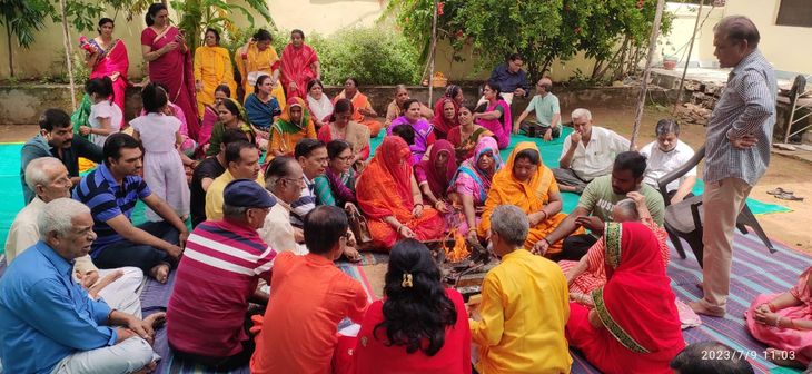 Guru Purnima Festival in Yog Divya Mandir, Bhandara | योग दिव्य मंदिर ...