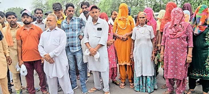 The aggrieved party met the SP in the murder case, demanded action ...