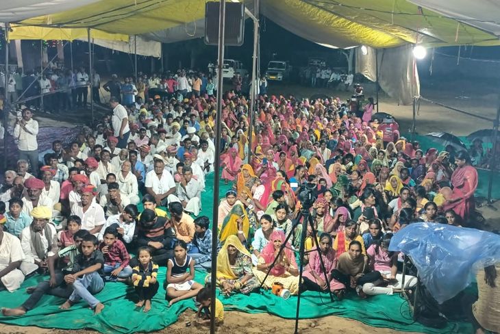 On the death anniversary of Devaram Maharaj in Kanwaliya Khurd, the ...