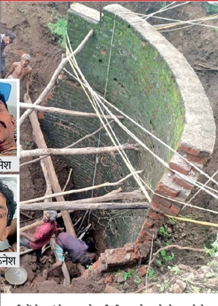 Farmers were buried in 5 feet debris, saved breath by removing soil ...