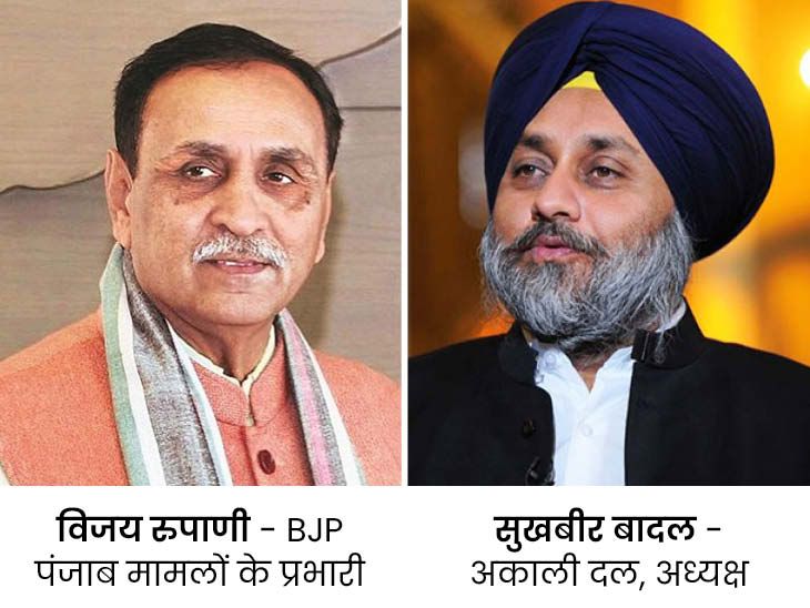 BJP Akali Dal Alliance Update; Vijay Rupani Interview | Sunil Jakhar | पंजाब में भाजपा-अकाली दल ...