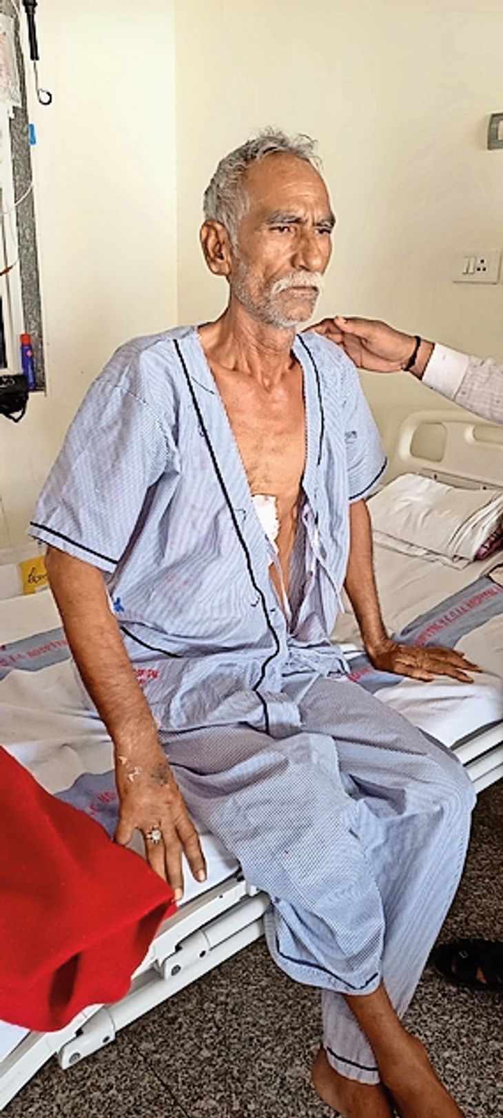 Cancer due to smoking beedi, the doctor saved half of the kidney by ...