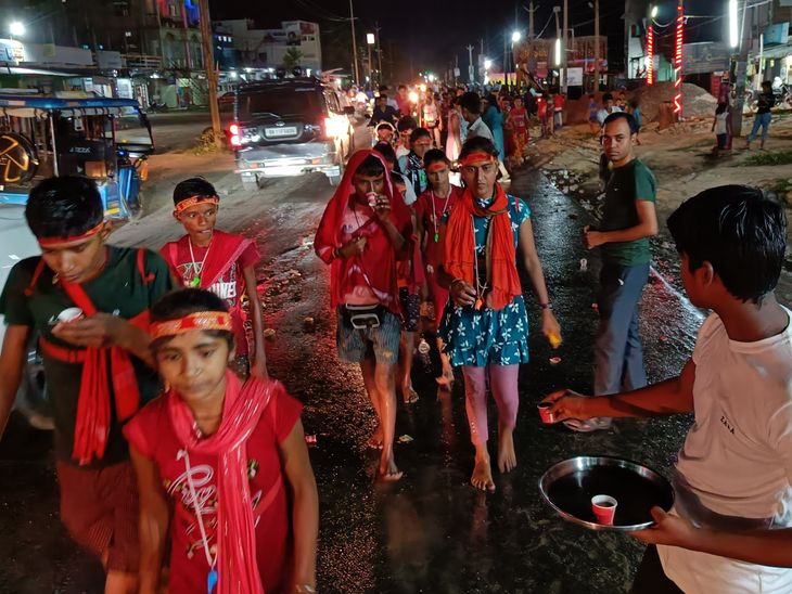 A batch of thousands of postal bombs came out to Baba Dham, the road ...