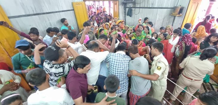 Thaneshwar Sthan temple complex echoed with the cheers of Bol Bam, 15 ...