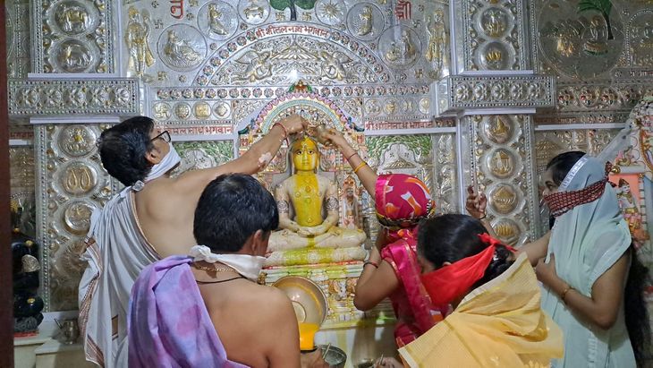 Special consecration in Shwetambar Jain Temple | श्वेताम्बर जैन मंदिर ...