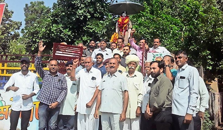 Martyr Bhanwar Singh Rathore remembered | शहीद भंवरसिंह राठौड़ को किया ...