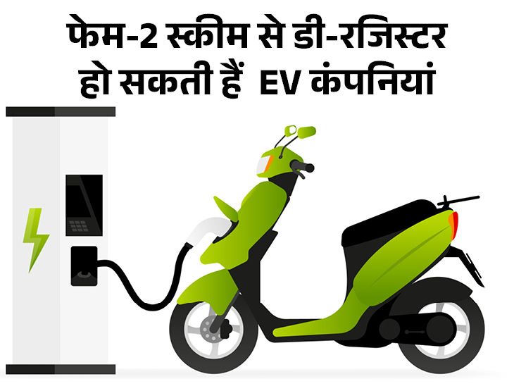 Government to recover ₹469 crore from EV two-wheeler companies | EV टू-व्हीलर कंपनियों से ₹469 ...