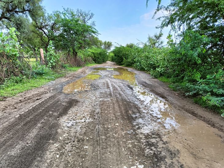 Road divided into two parts, many villages cut off | दो भागों में बंटी ...