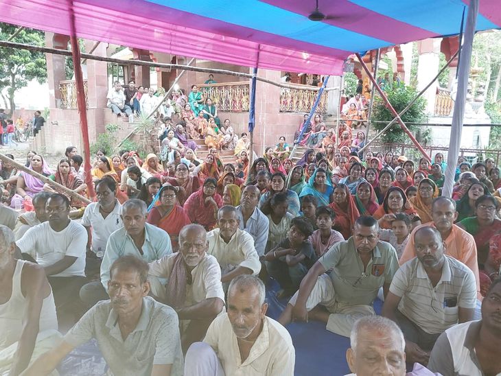 Bhagwat Katha organized in Raktakali temple | रक्तकाली मंदिर में भागवत ...