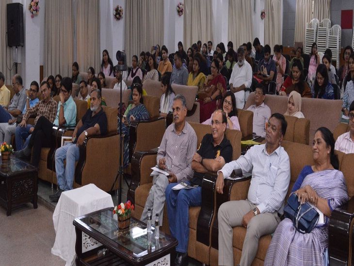 A total of nine technical sessions were held, Prof. Sharma said that ...