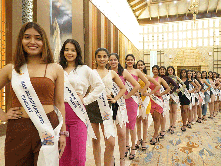 Miss Rajasthan 2023 Finalist Photos; Beauty Contest Catwalk Tips ...