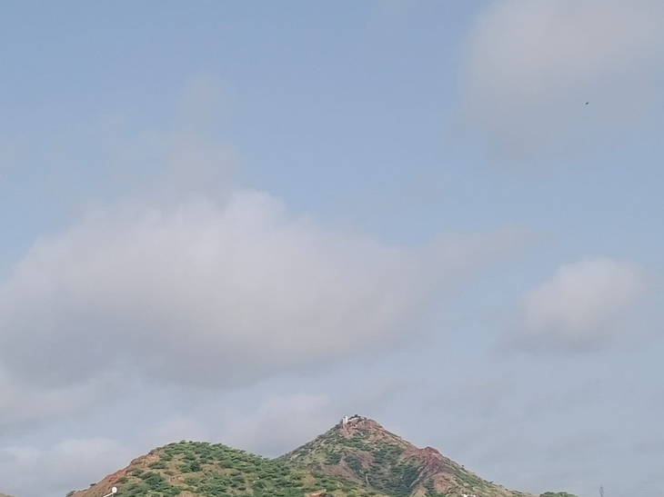 Clouds remained in the sky throughout the day in Barmer, the situation ...